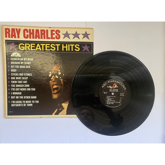 Media | Ray Charlesray Charles Greatest Hits Vinyl Record 1962 Vintage ...